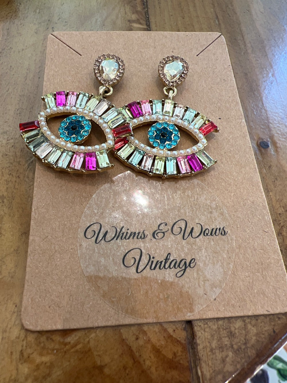 Betsey Johnson Eye Earrings – Bliss Marketplace