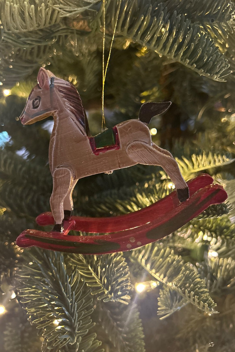 Rocking Horse Ornament MTS – Bliss Marketplace
