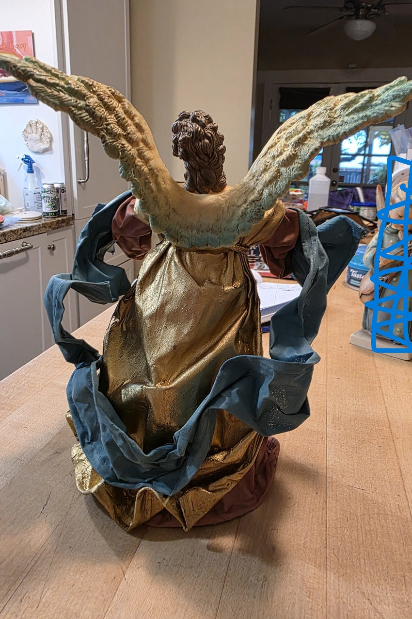 MTS Vtg Clothique Angel Tree Topper – Bliss Marketplace