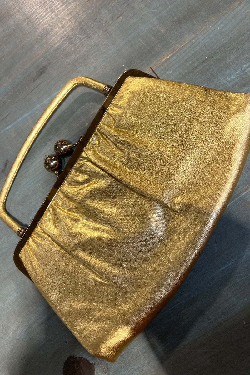 60s Gold Lame Purse Ande MTS – Bliss Marketplace