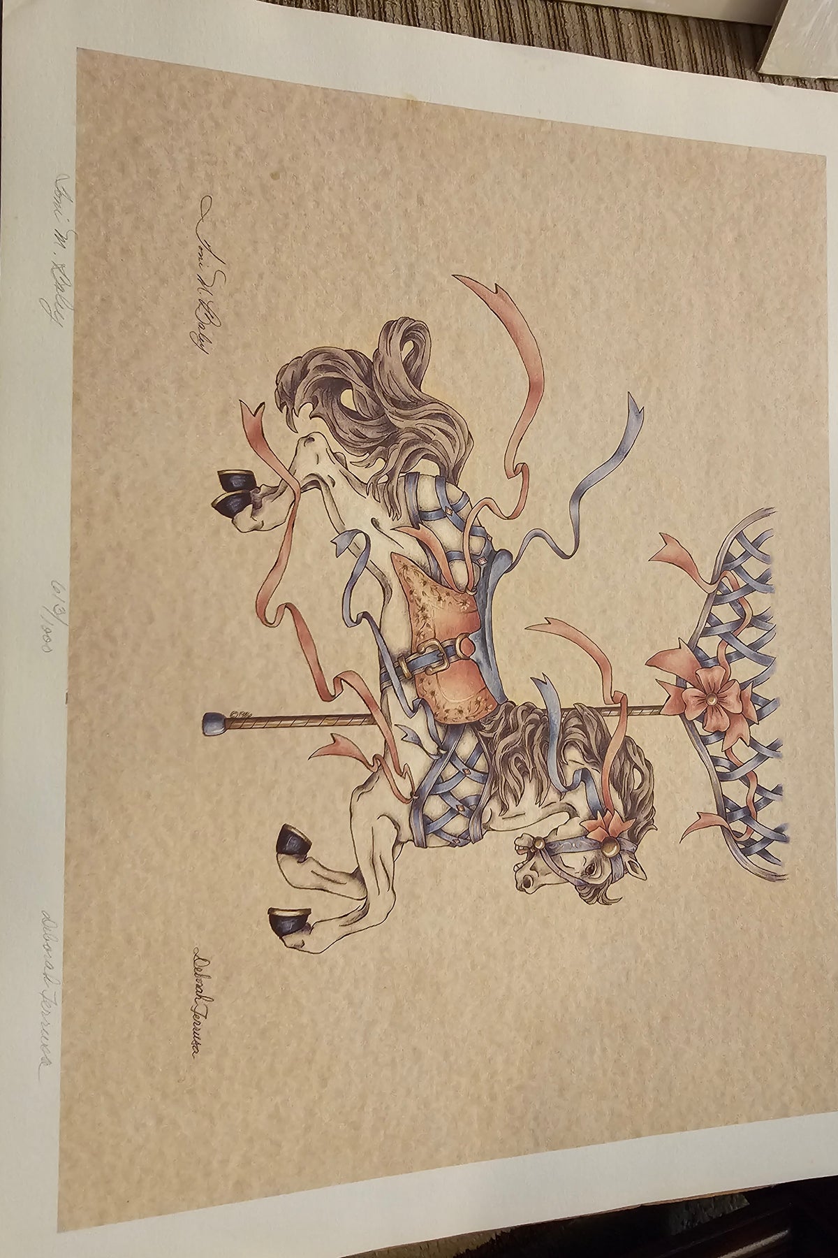 Carousel Horse by Toni Baley picture 613/100 RSV – Bliss Marketplace