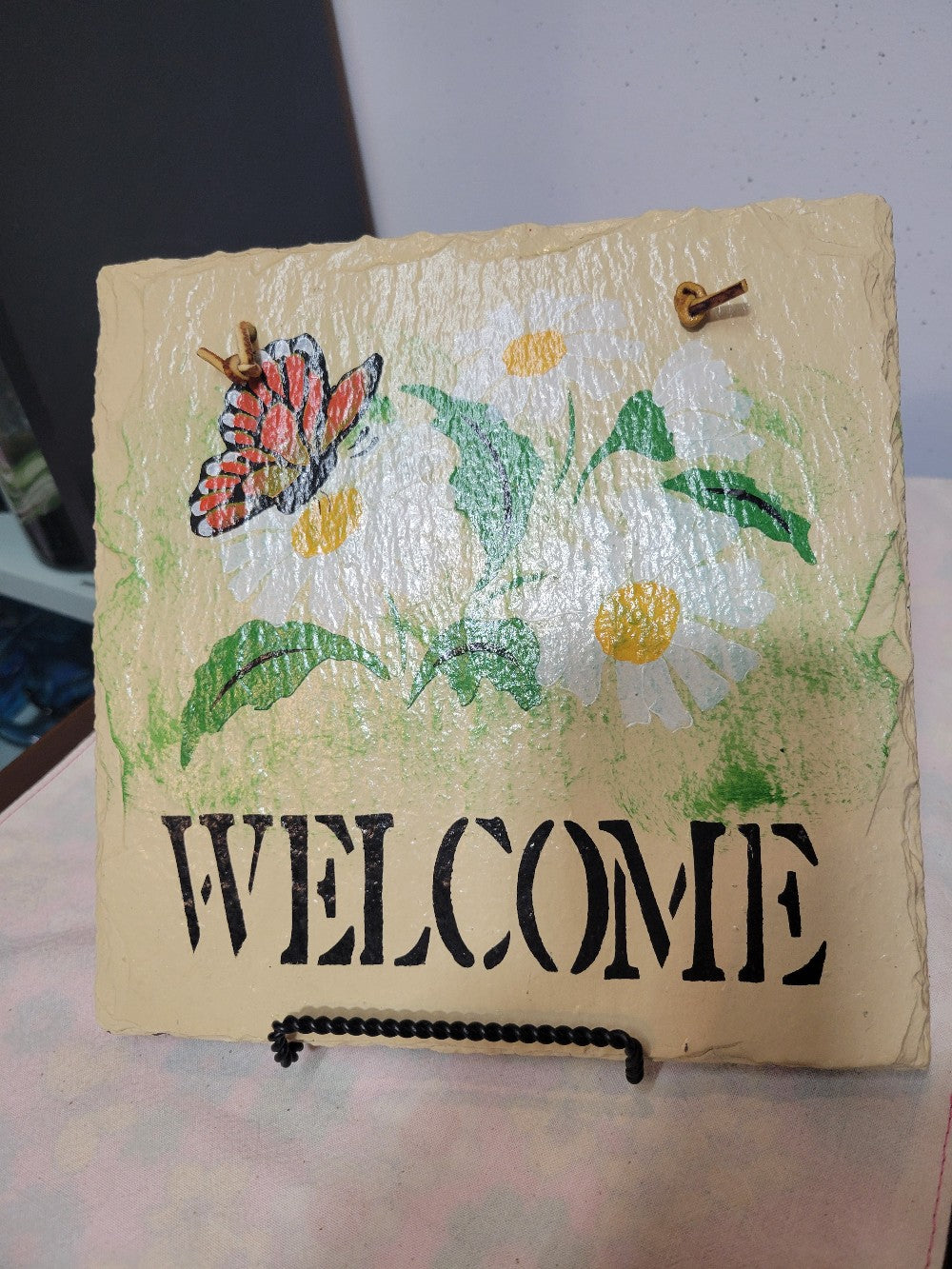 Welcome Wall Plaque by Cape Cod Stencil Co. RCD – Bliss Marketplace