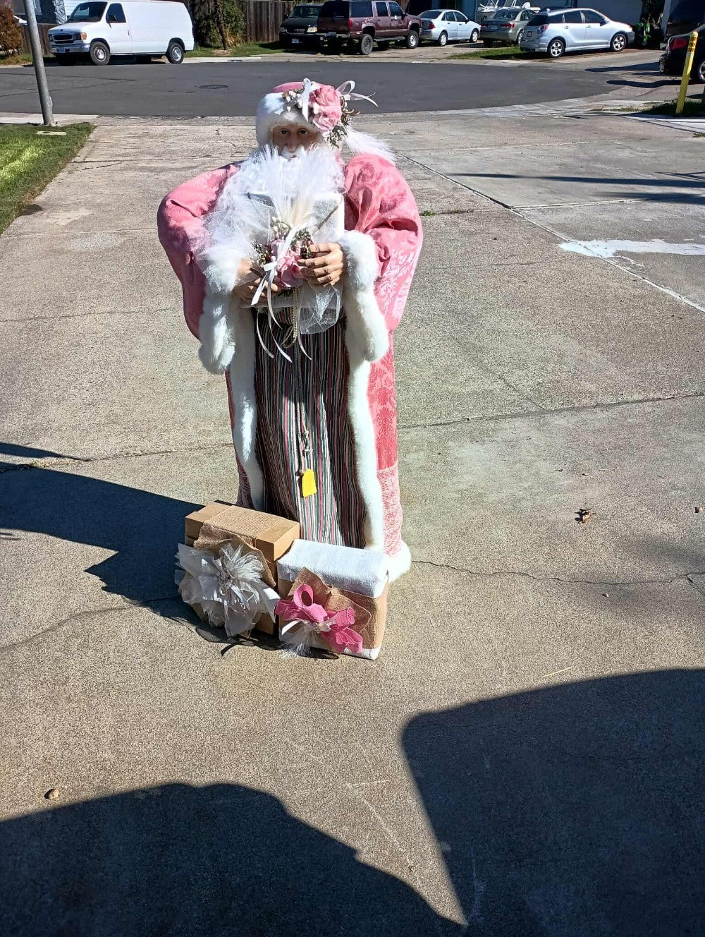 extra large Santa with 3 box presents ( total 4 items) rsv – Bliss ...