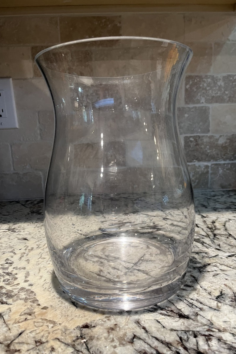 Large, Clear Glass Vase RCD – Bliss Marketplace