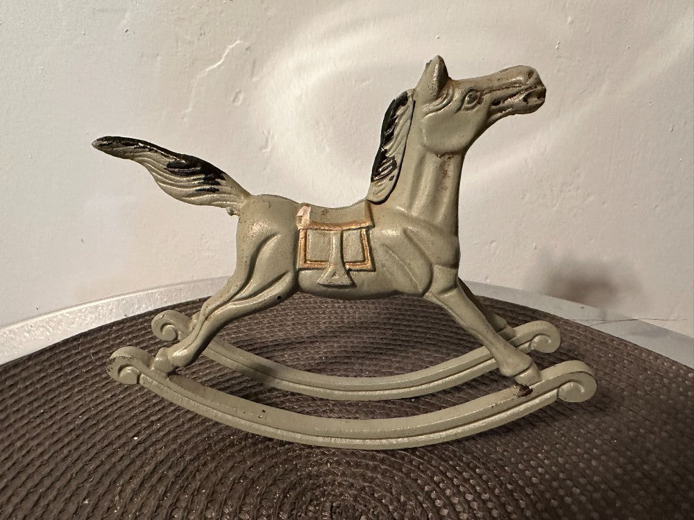 Cast Iron Rocking Horse 1950's MTS – Bliss Marketplace