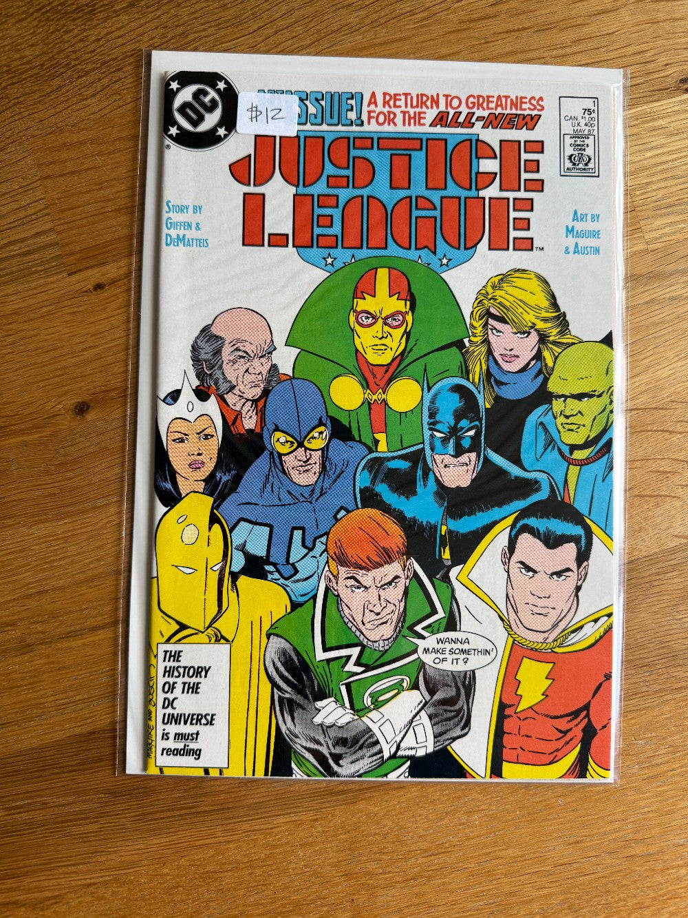 Comic Book: Justice League Issue 1 – Bliss Marketplace