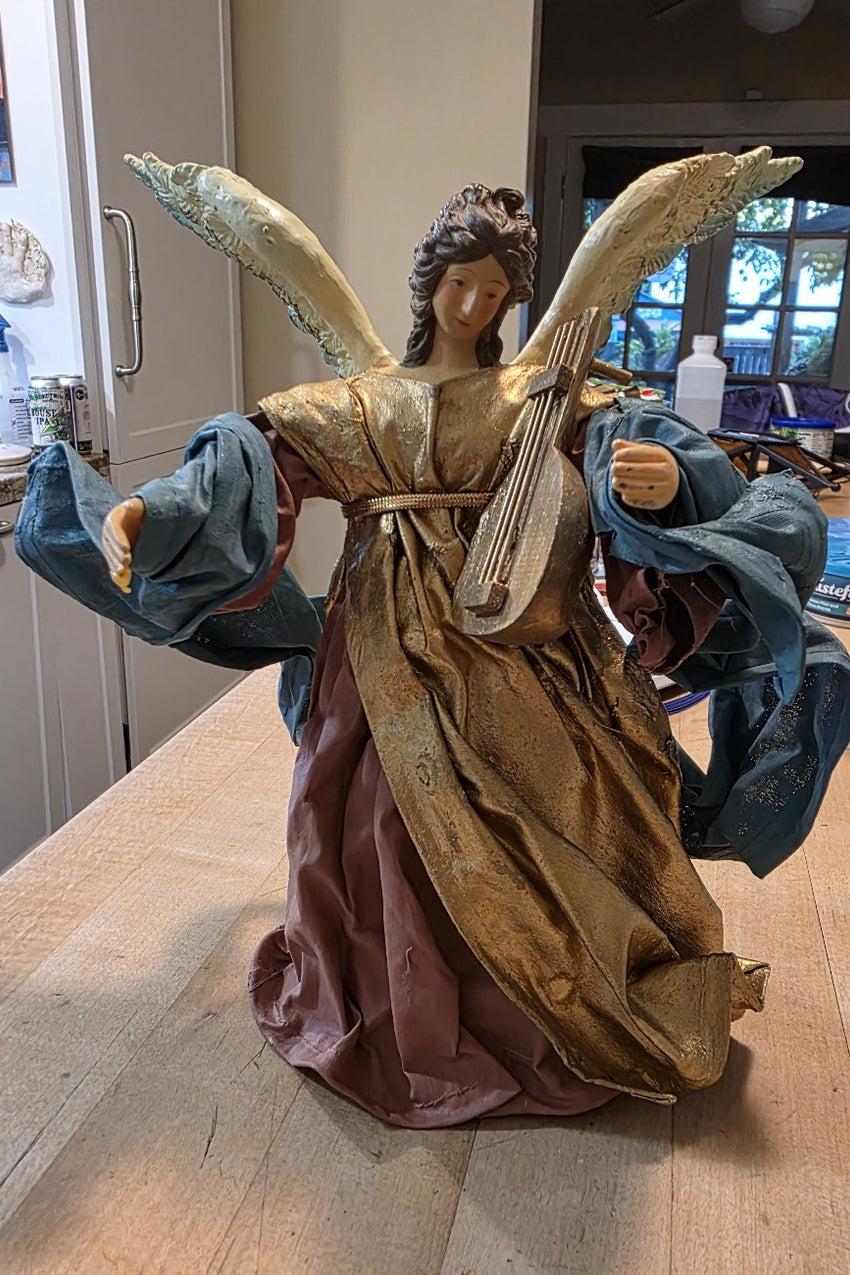 MTS Vtg Clothique Angel Tree Topper – Bliss Marketplace