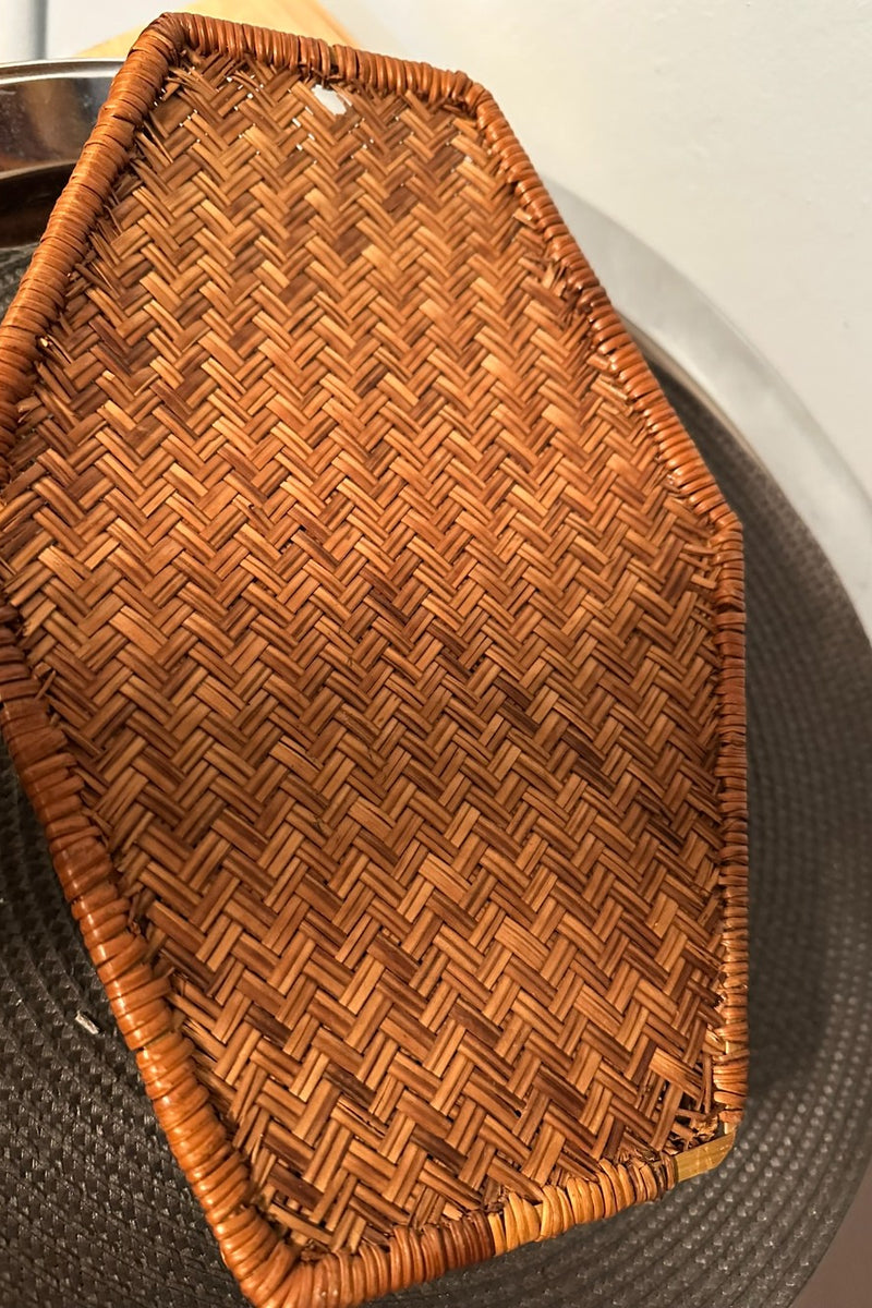 Basket Wall Pocket Wicker MTS – Bliss Marketplace