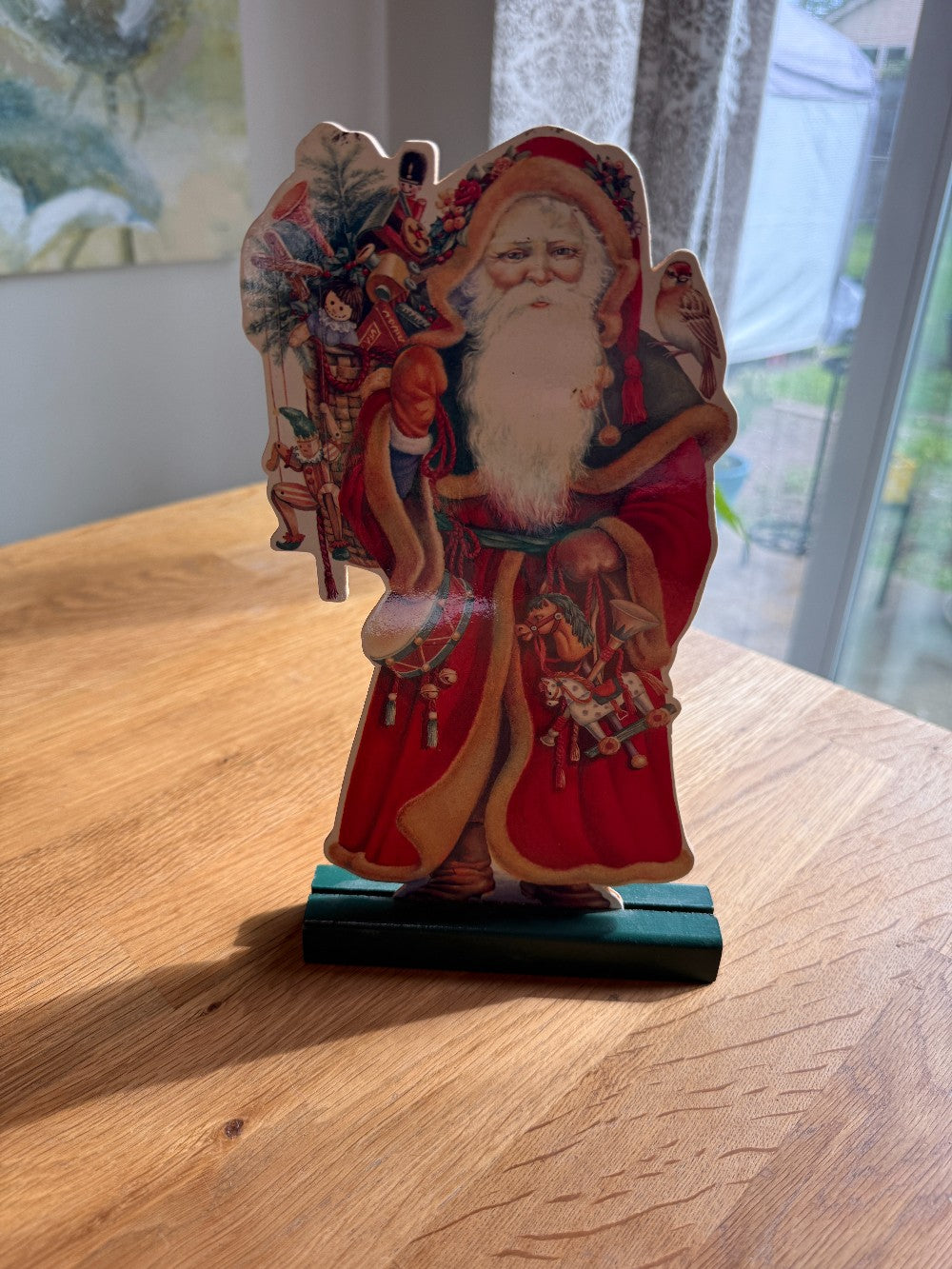 Santa Cutout on Stand – Bliss Marketplace