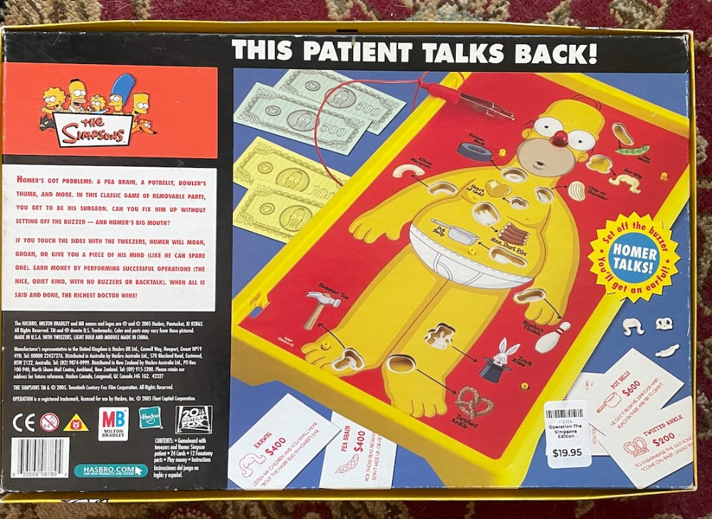 Operation The Simpsons Edition MTS – Bliss Marketplace