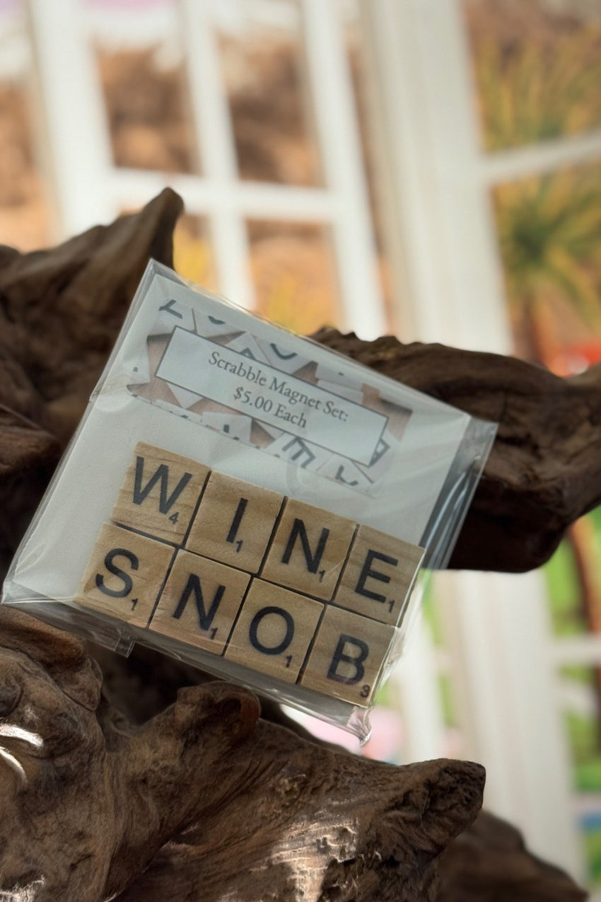 Scrabble Magnet Set - Wine Snob - RSV – Bliss Marketplace